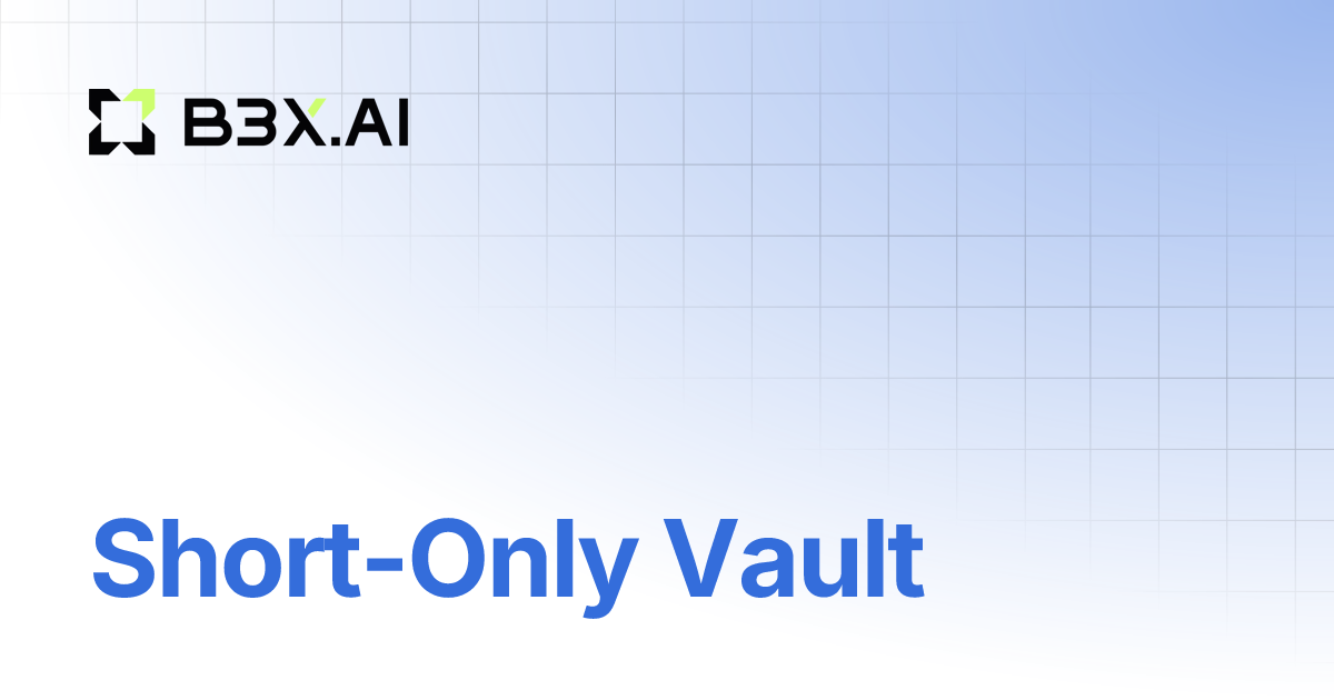 Short-Only Vault | Docs